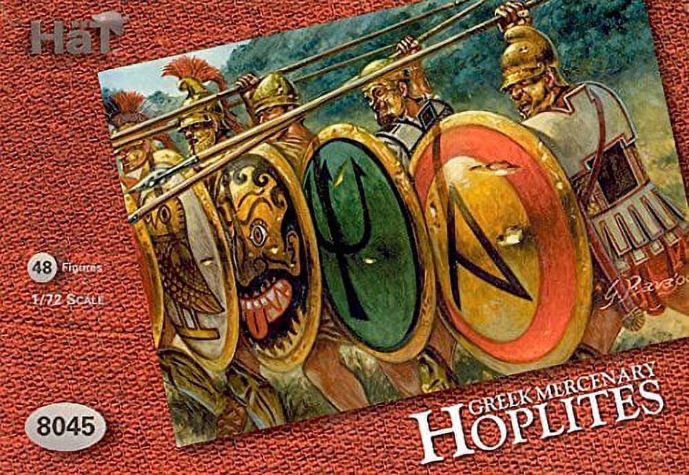 Hat Set 8045 Greek Mercenary Hoplites 48 Figures Poses 8 Poses 172 ...