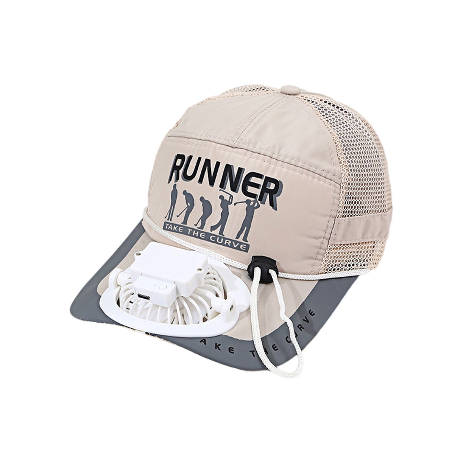 Hat，Solar Fan Hat With FanPortable Rechargeable Fan Hat for Outdoor ...