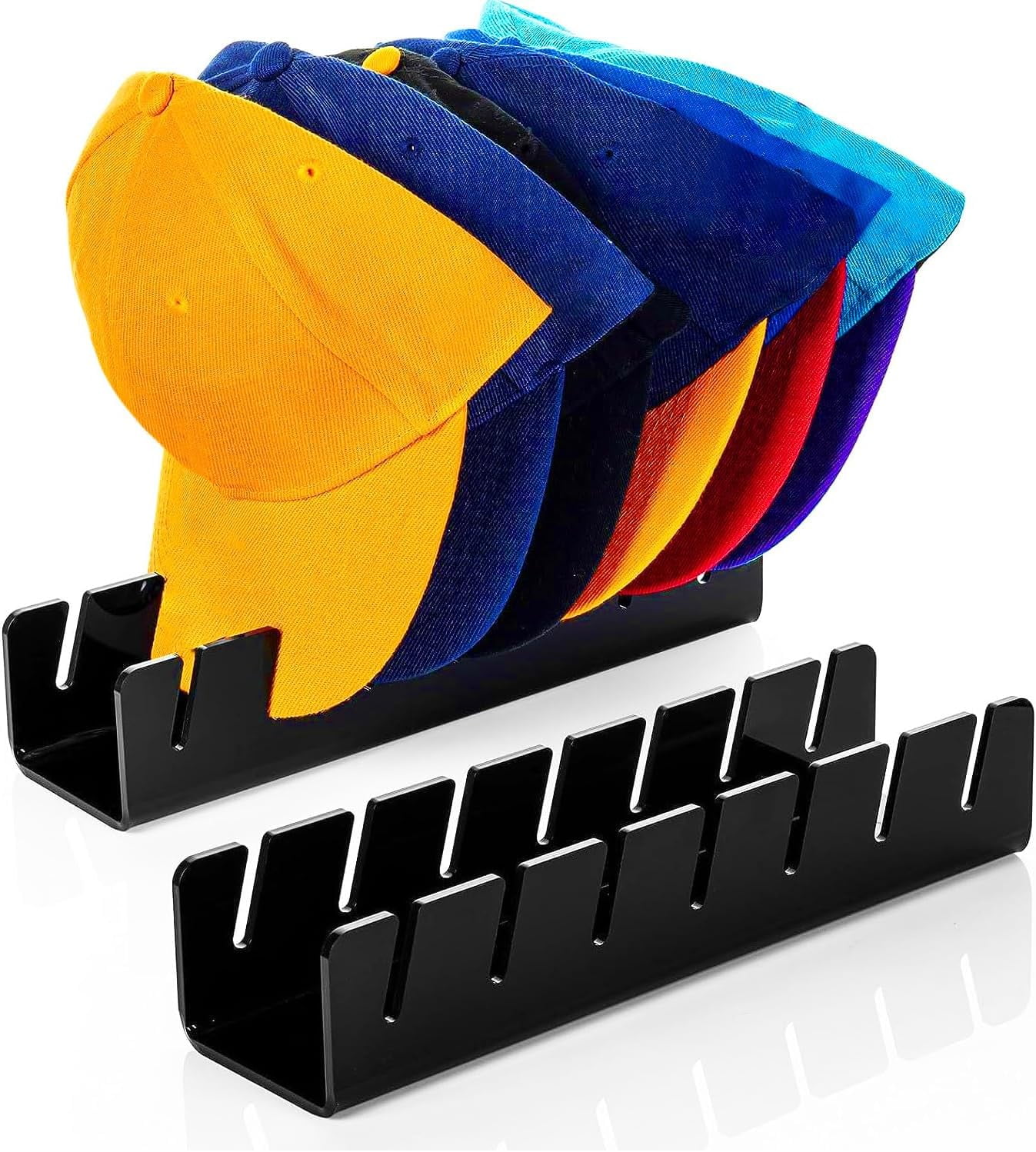 Hat Stand for Baseball Caps, Acrylic Hat Organizer for 14 Baseball Caps ...