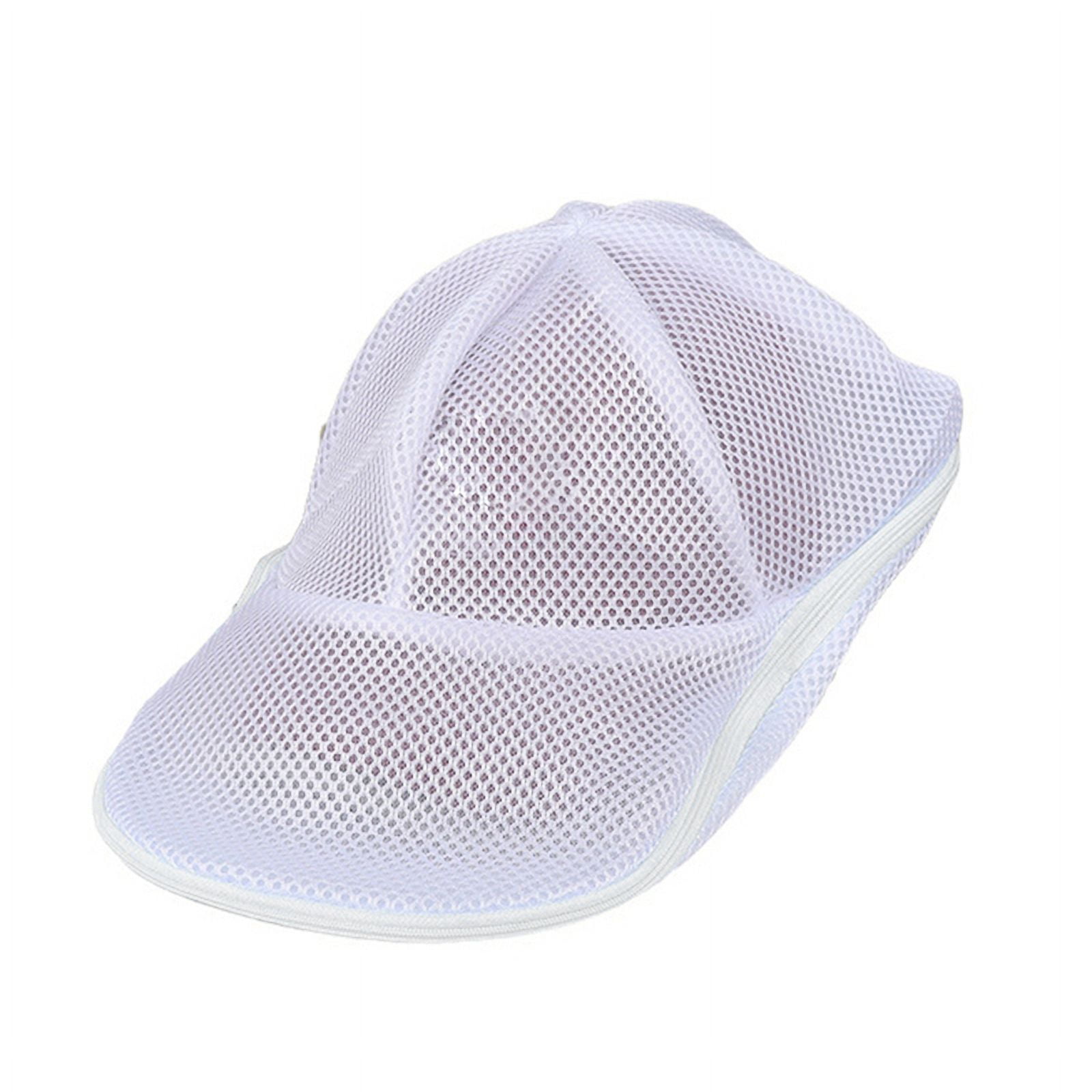 Hat Wash Protector Baseball Cap Cleaner Laundry Bag,White - Walmart.com