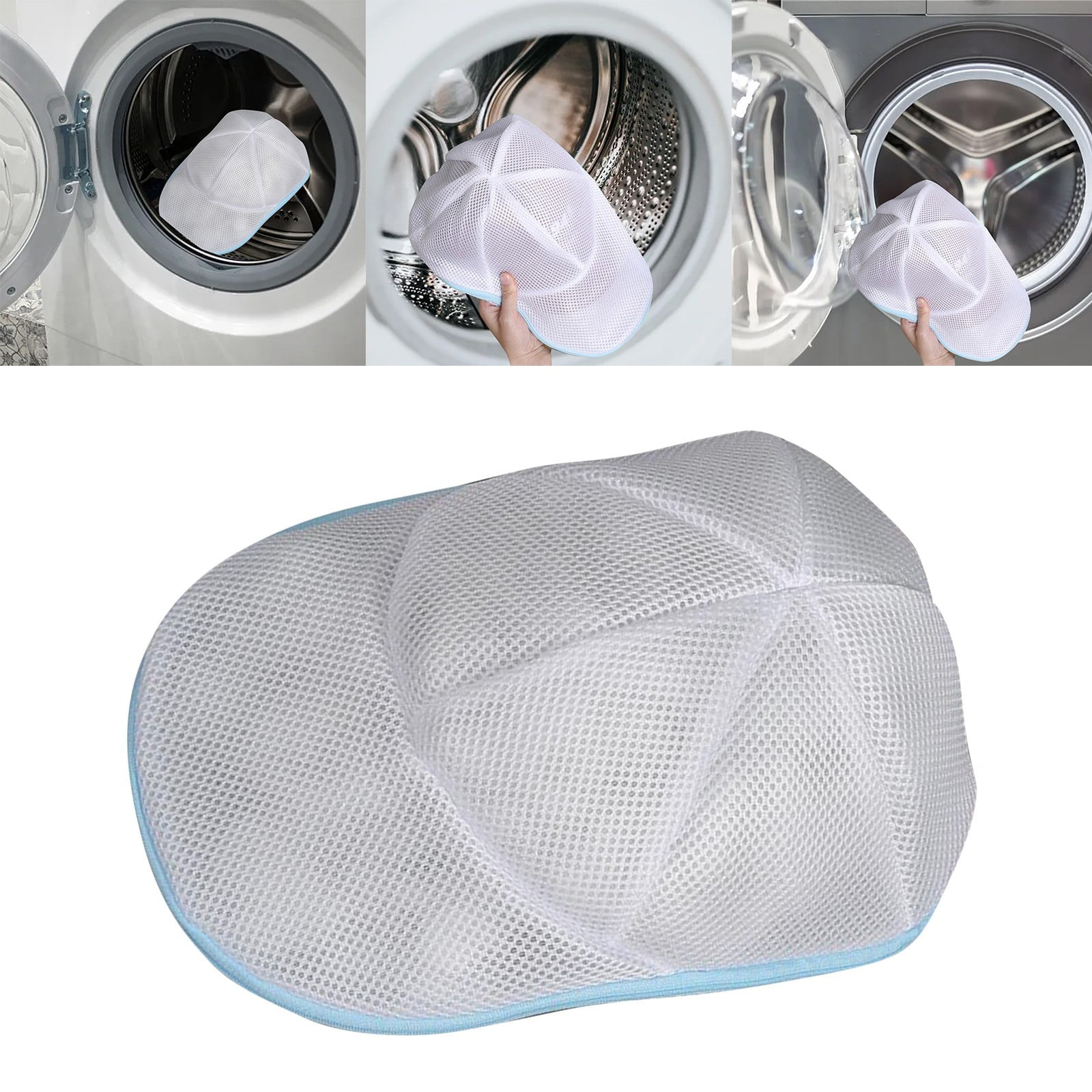 Hat Washer Cage Baseball Cap Washing Cage Laundry Bag Hat Washer for ...