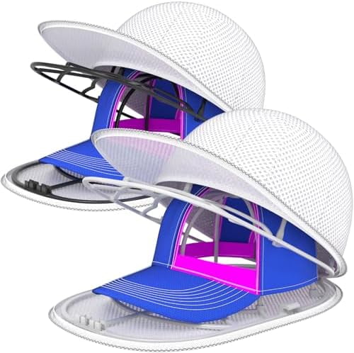 Hat Washer Cage for Washing Machine - Baseball Cap Cleaner Rack, Ball ...