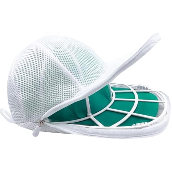 Hat Washer Cage for Washing Machine, Cap Washer with Mesh Bags Baseball ...