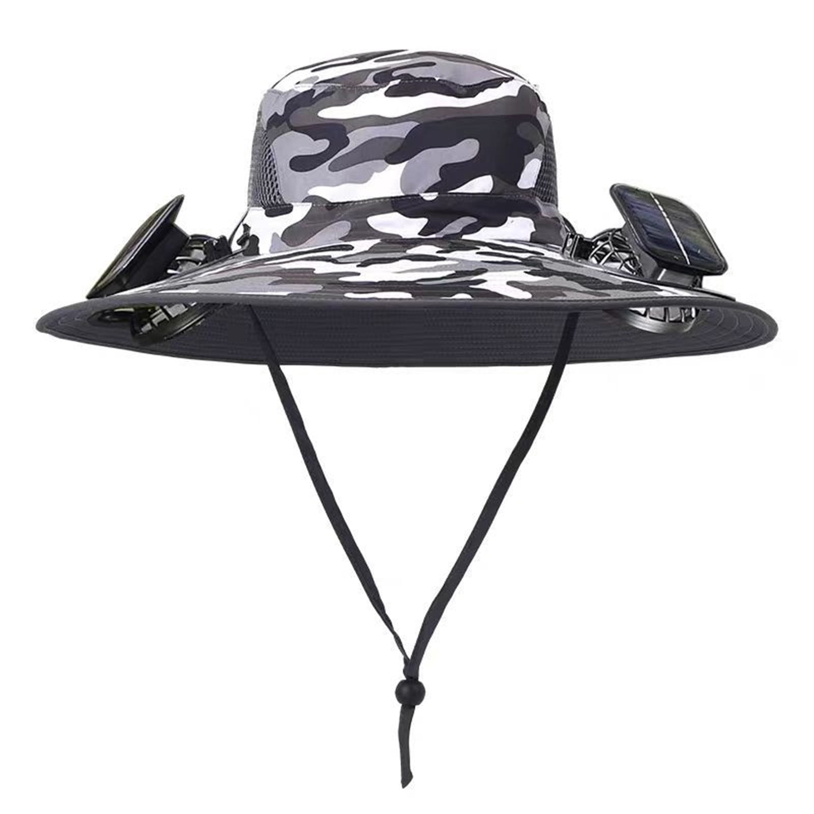 Hat With Fan,Sun Hat Fan Cap, Combining Sun And Functions/Long Battery ...