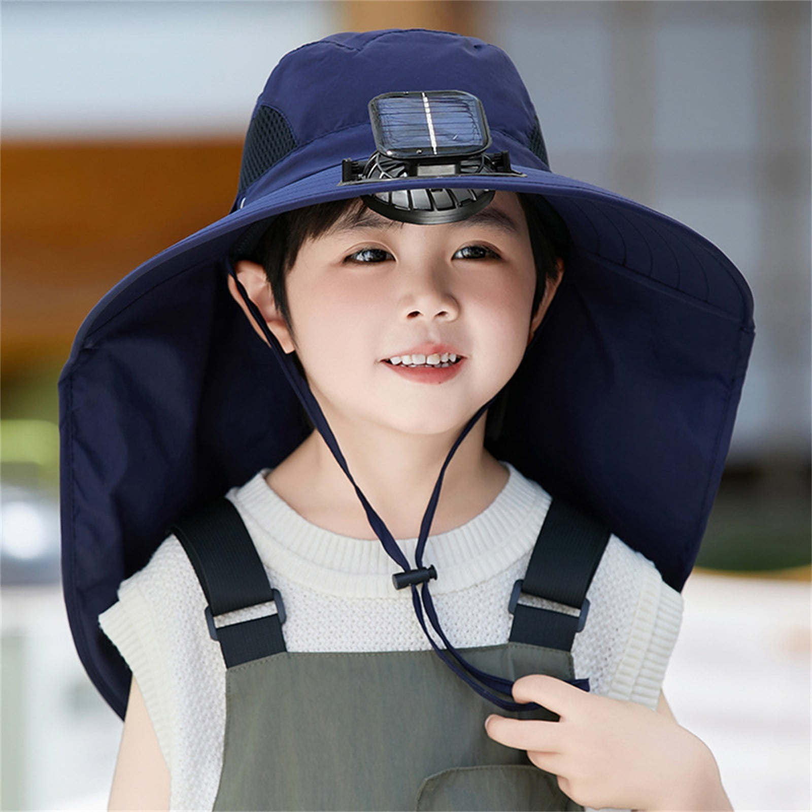 Hat With Fans Solar Power,Outdoor Wide Brim Sun Hat with Solar Fan ...