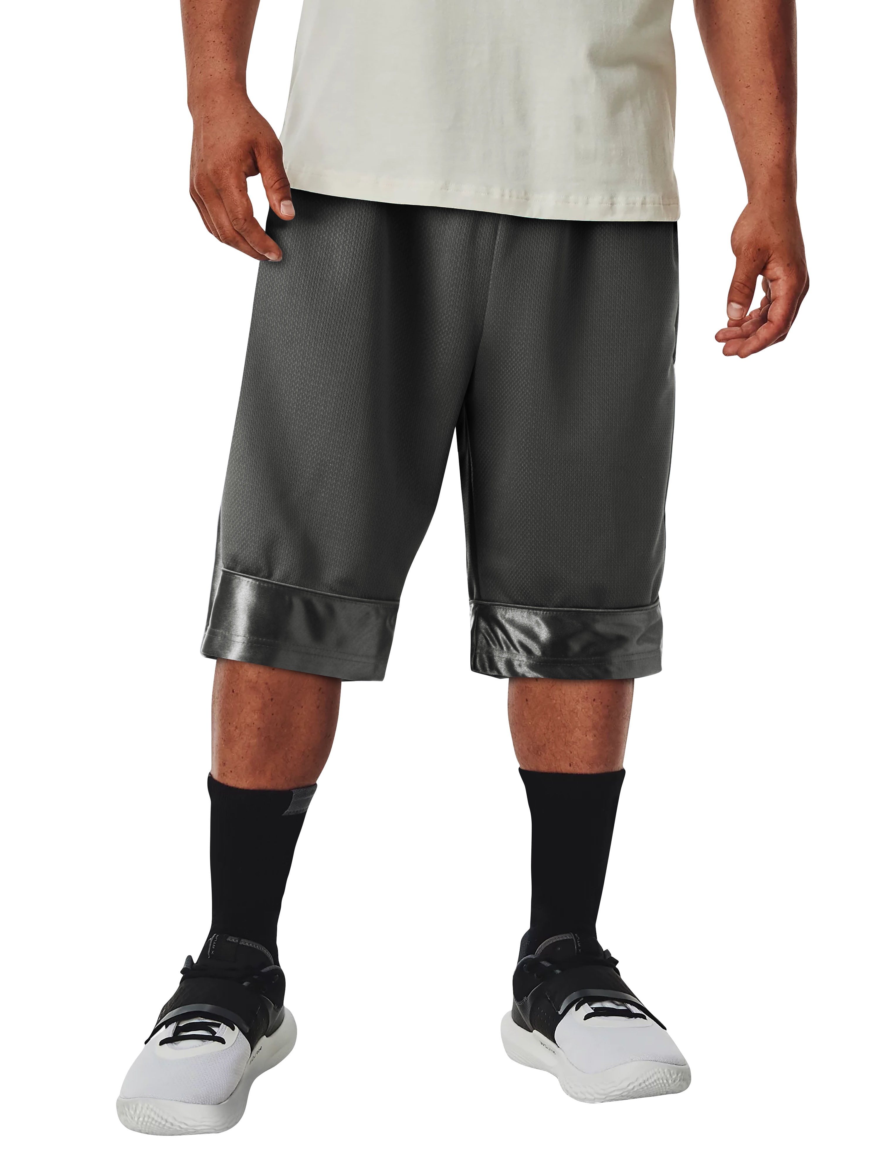 Hat and Beyond Men's Athletic Mesh Basketball Shorts, 100% Polyester ...