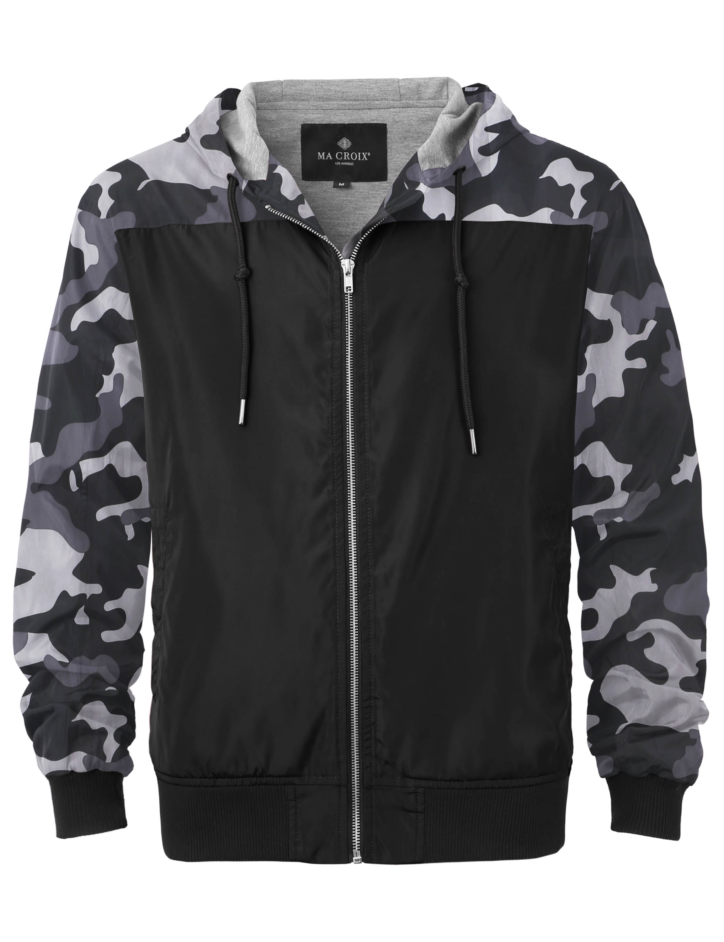 Hat and Beyond Men's Lightweight Slim Fit Windbreaker Jacket - Walmart.com