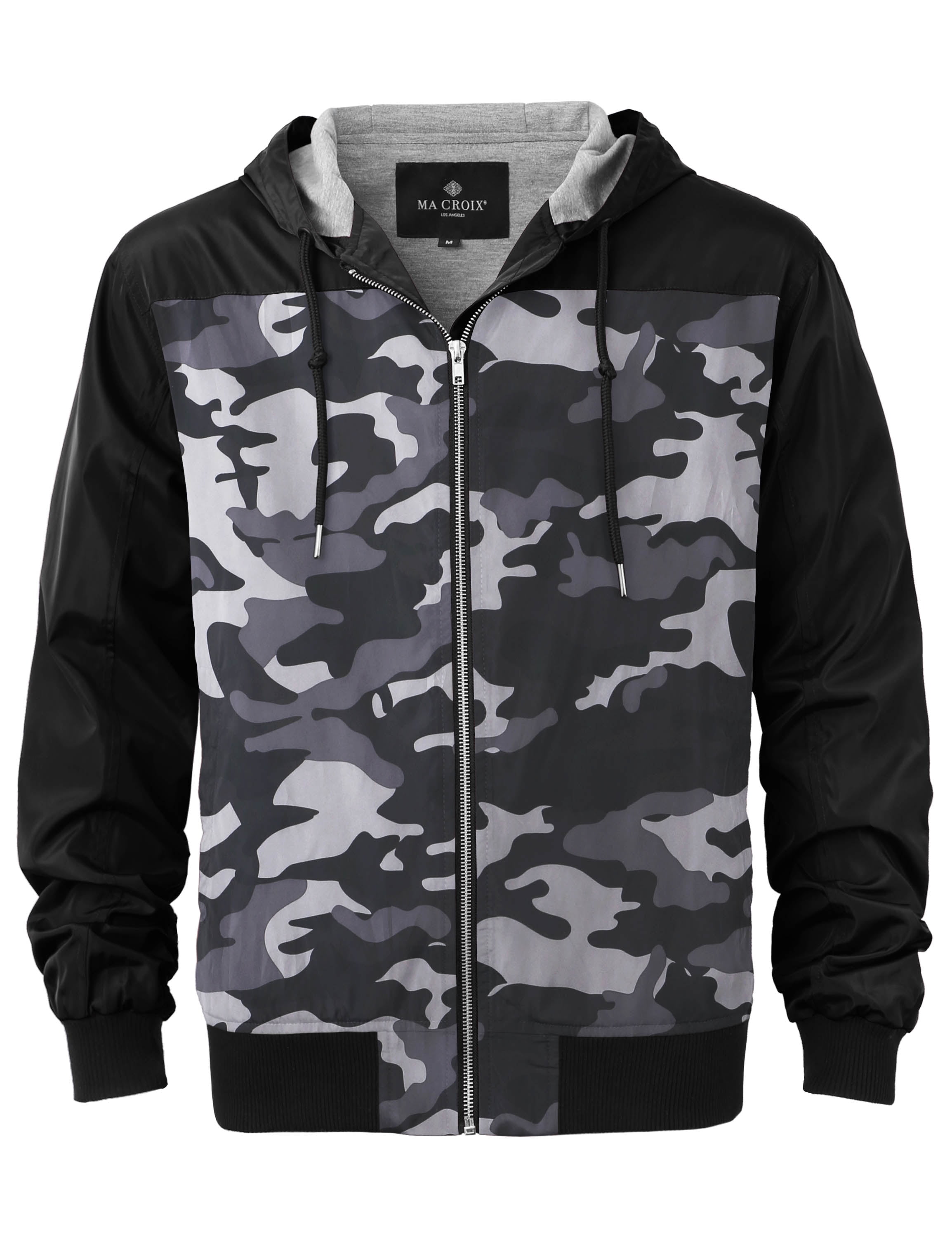 Hat and Beyond Men's Lightweight Slim Fit Windbreaker Jacket - Walmart.com