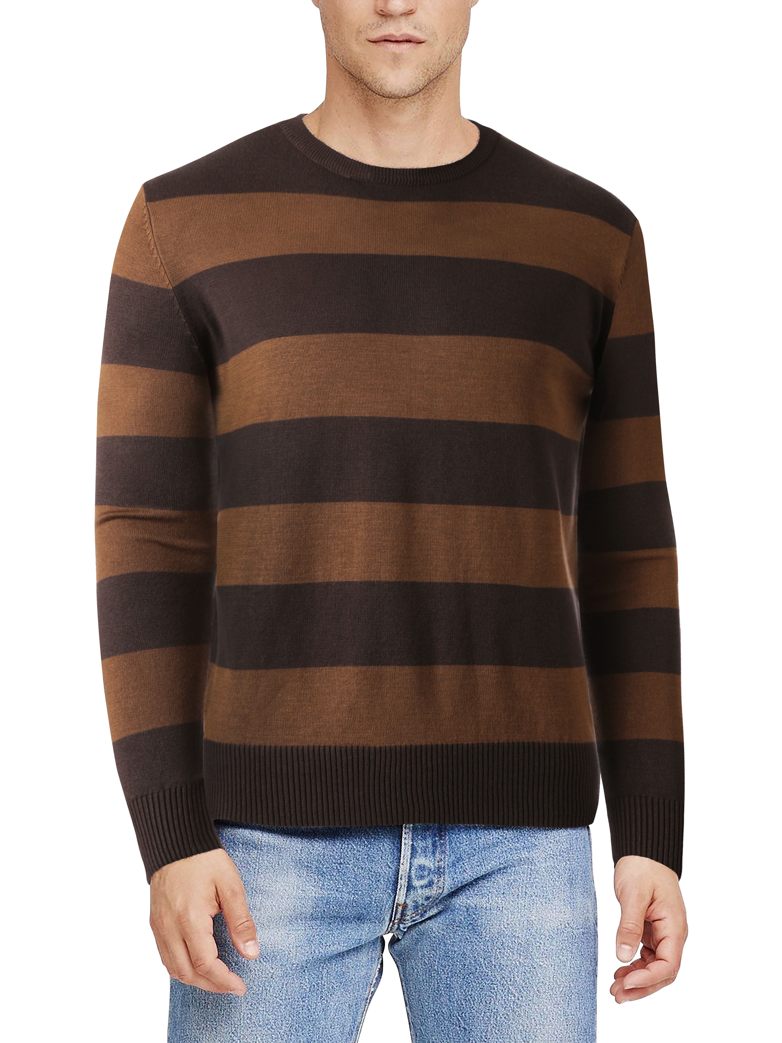 Hat and Beyond Mens Lightweight Knit Long Sleeve Winter Essential ...