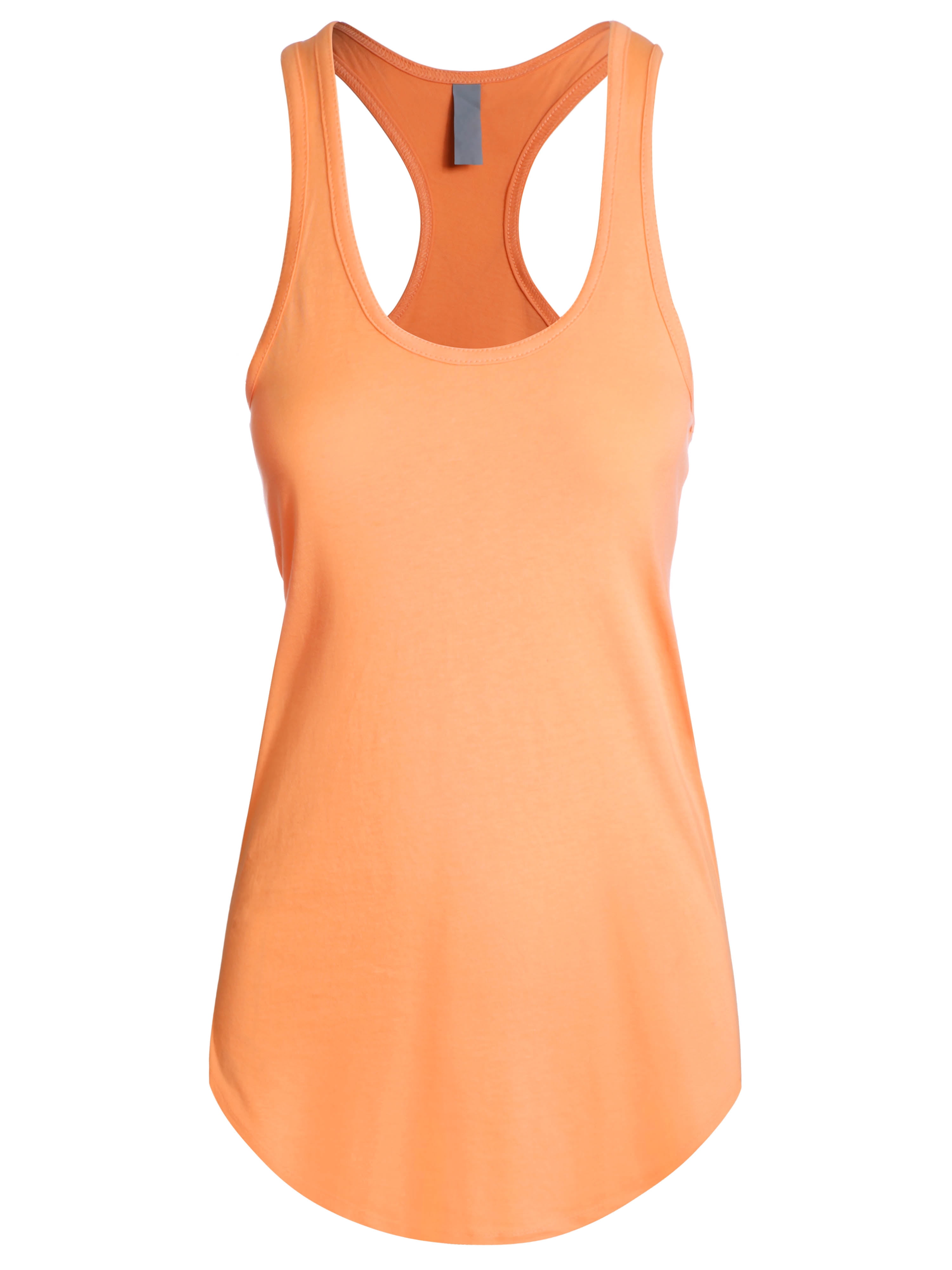 Hat and Beyond Women's Basic Summer Racerback Sleeveless Tank Top ...