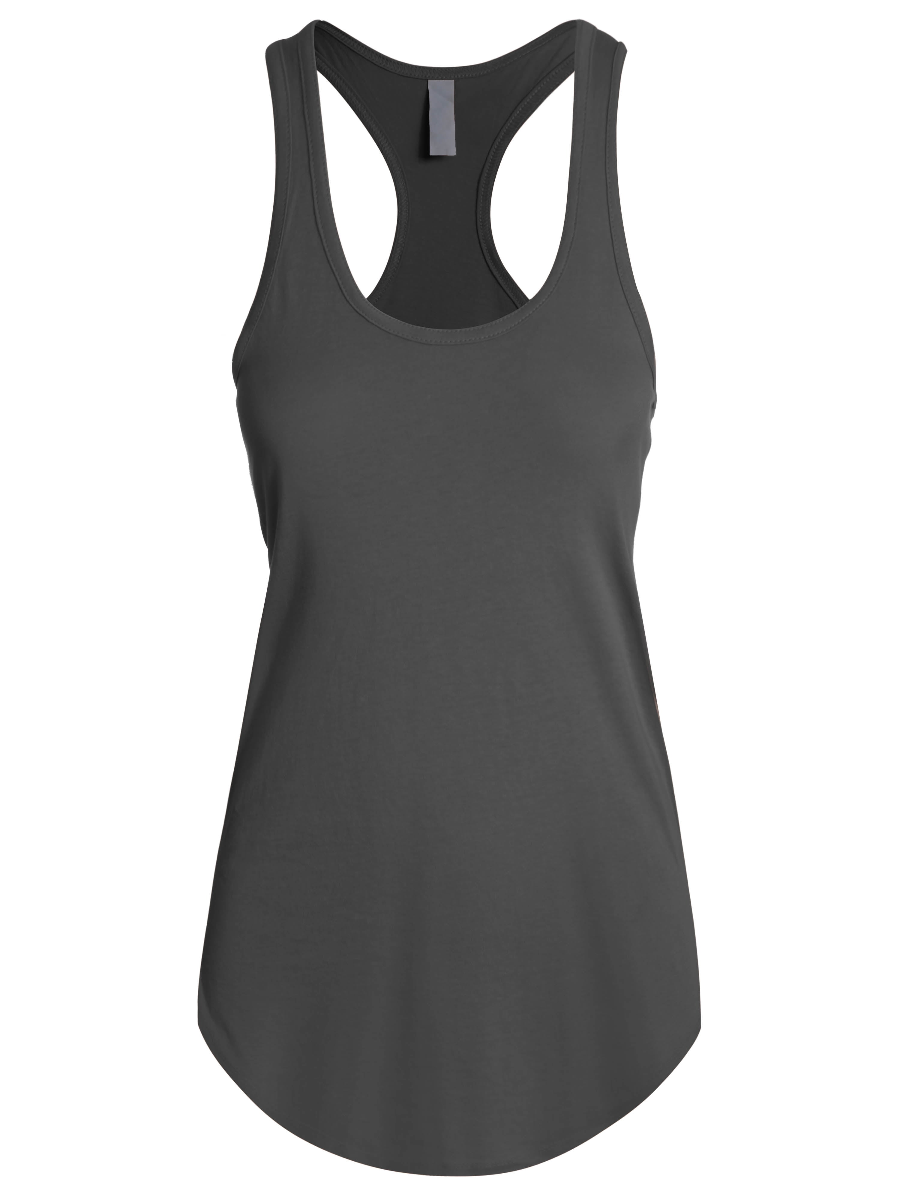 Hat and Beyond Women's Basic Summer Racerback Sleeveless Tank Top ...