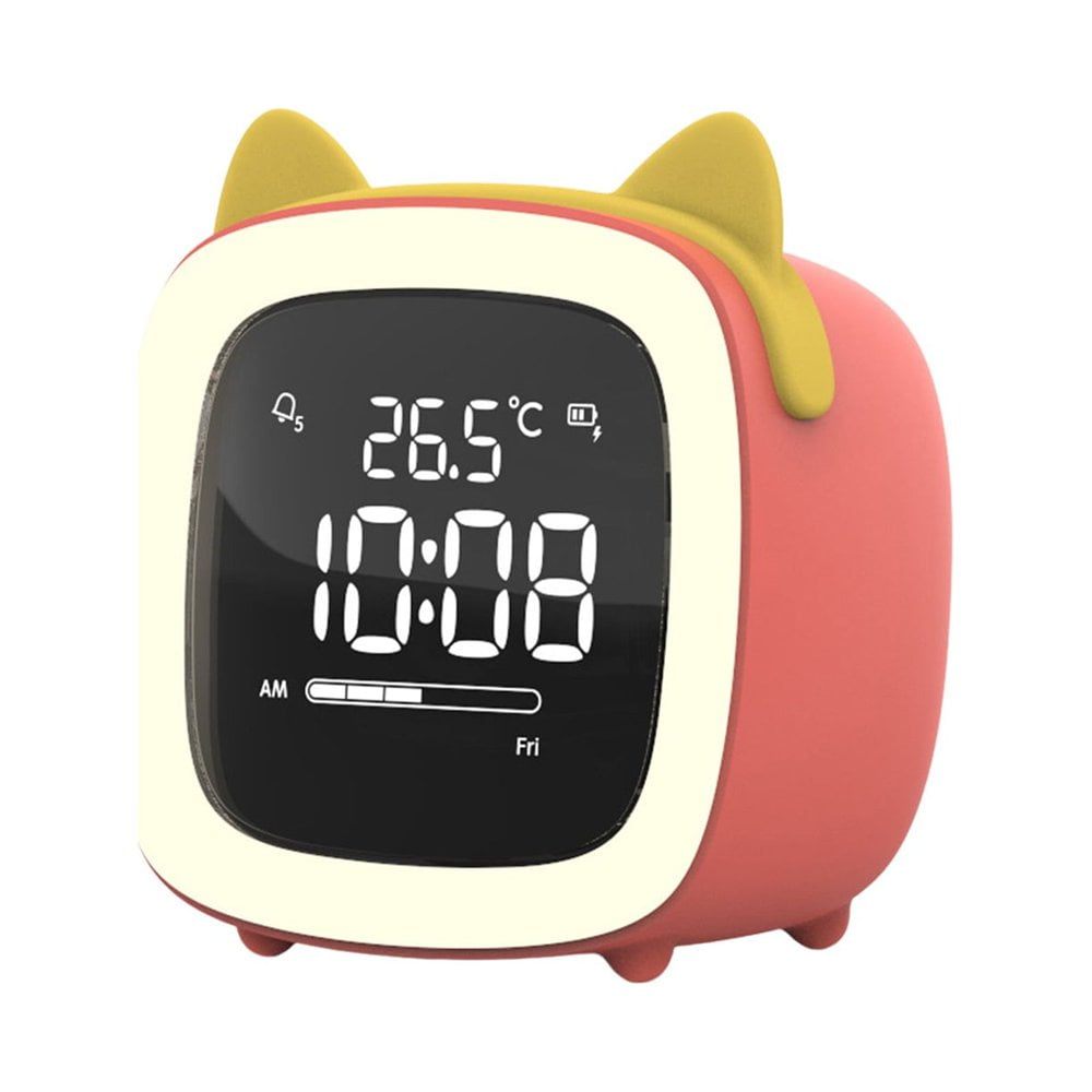 Hatch Alarm Clock Cute Pet Cat Headband Tv Alarm Clock Multifunctional ...