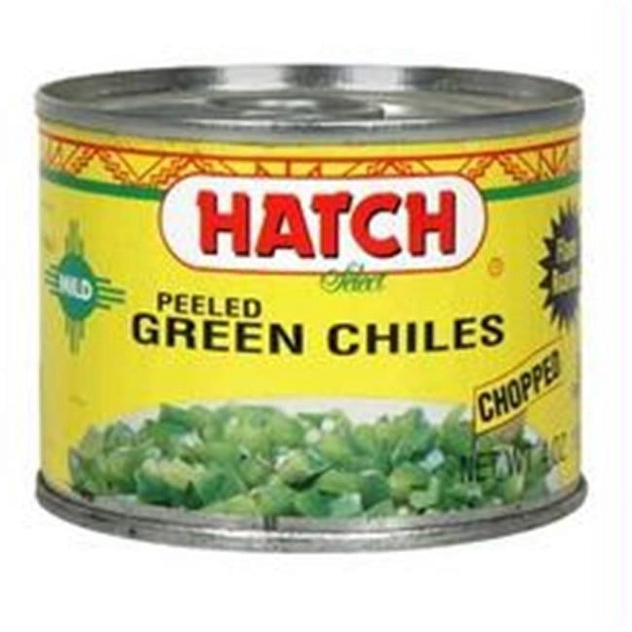 Hatch Farms Hatch Farms Peeled Chopped Green Chiles Mild -24x4 Oz ...