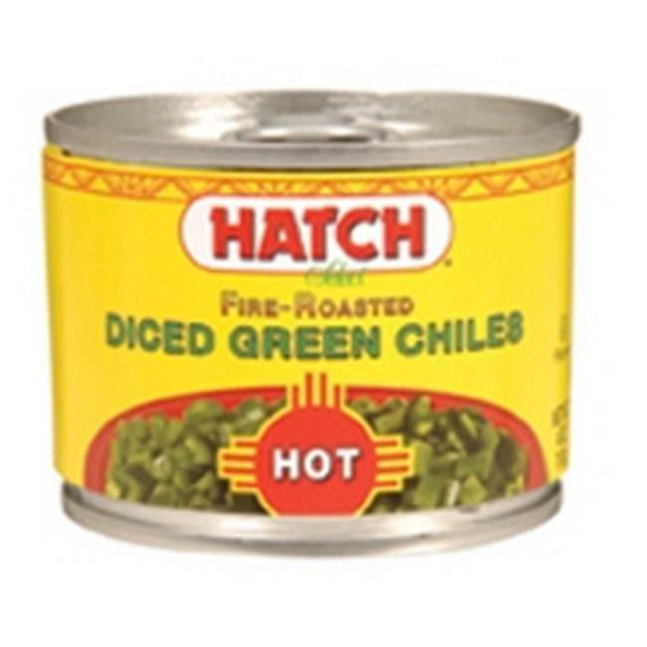 Hatch Farms Inc. Hatch Farms Green Chilies Hot Diced- 24x4 OZ - Walmart.com