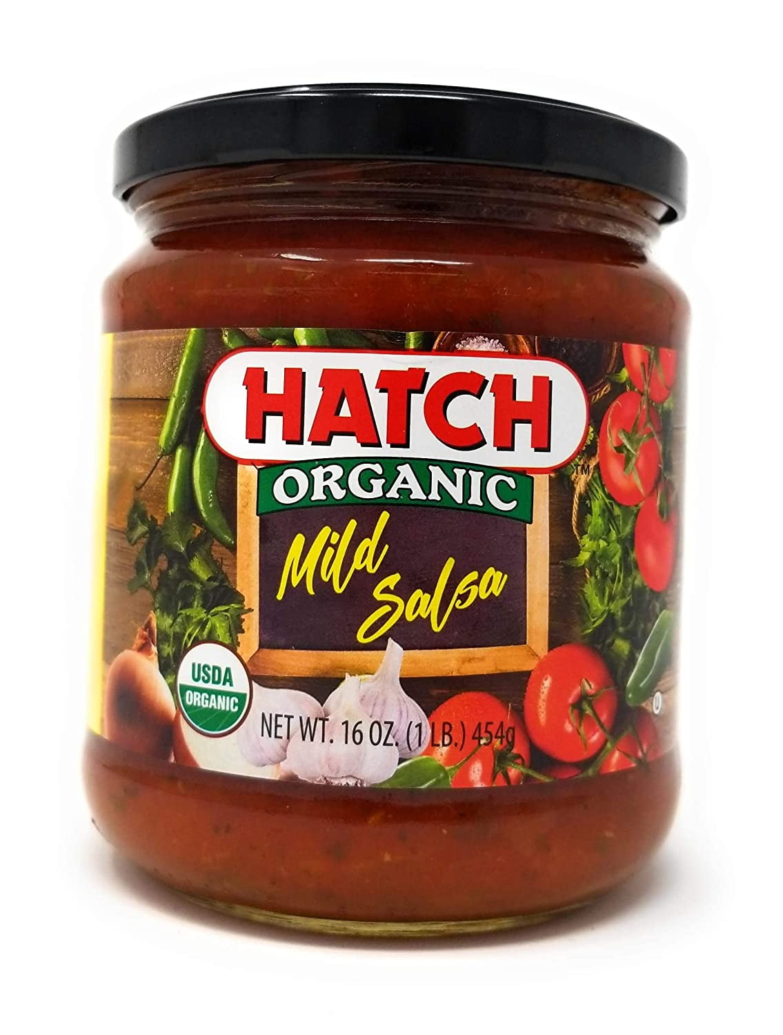 Hatch Organic Mild Salsa 16oz - Walmart.com