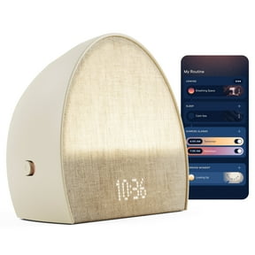 Lumie Bodyclock Glow 150 LED Wake-up Light Sunrise Alarm Clock, Sunset ...