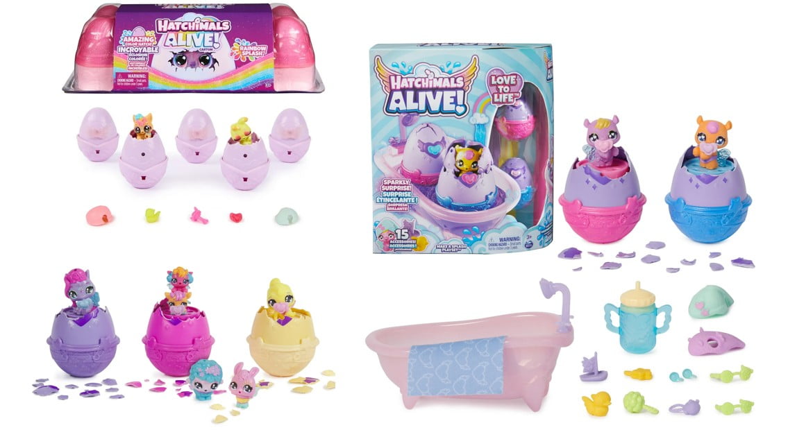 Hatchimals Alive Springtime Surprise Bundle – Self-Hatching Eggs ...