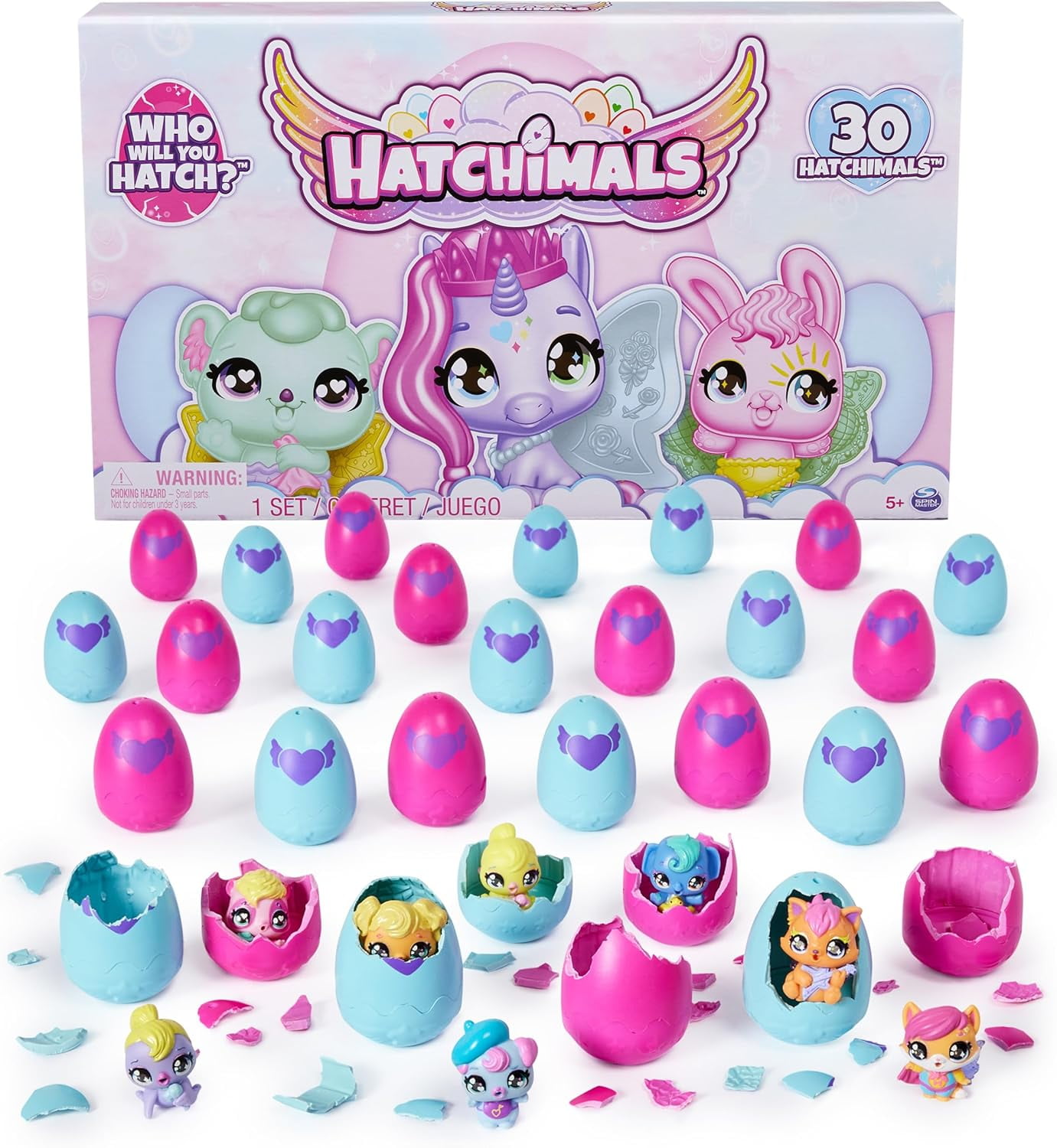 Hatchimals CollEGGtibles Season 2, 4 Pack + Bonus (Styles & Colors May ...