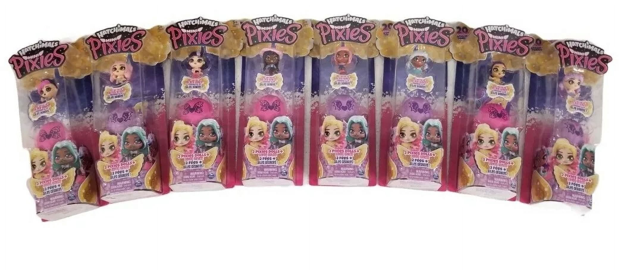 Hatchimals Mini Pixies 2 Dolls + Jumbo Wings Mix n Match ~ Lot of 8 ...