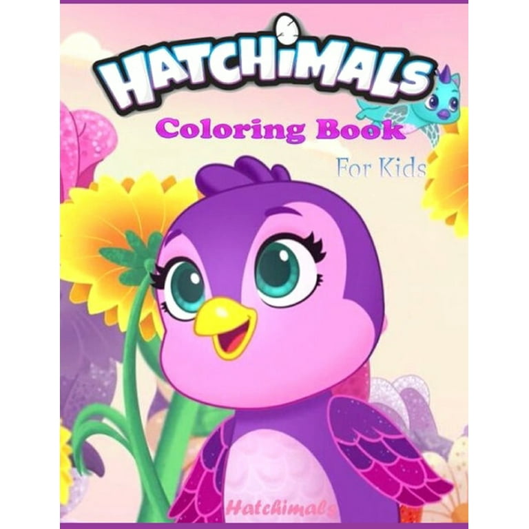 coloring book hatchimals
