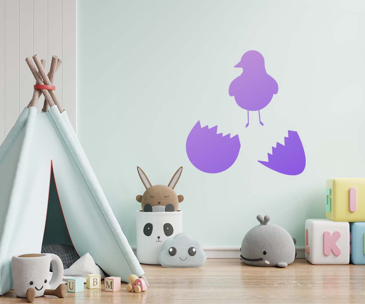 Hatchling Stencil - Art and Wall Stencil (12"x12") - Walmart.com