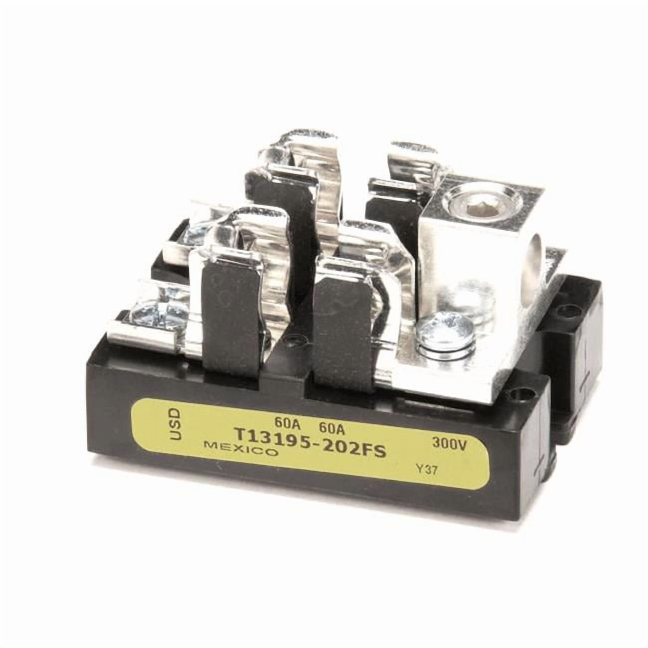 Hatco 02.41.001.00 Fuse Block, 60A, 300V, 2P, 2-0, Lug, Water Heaters ...