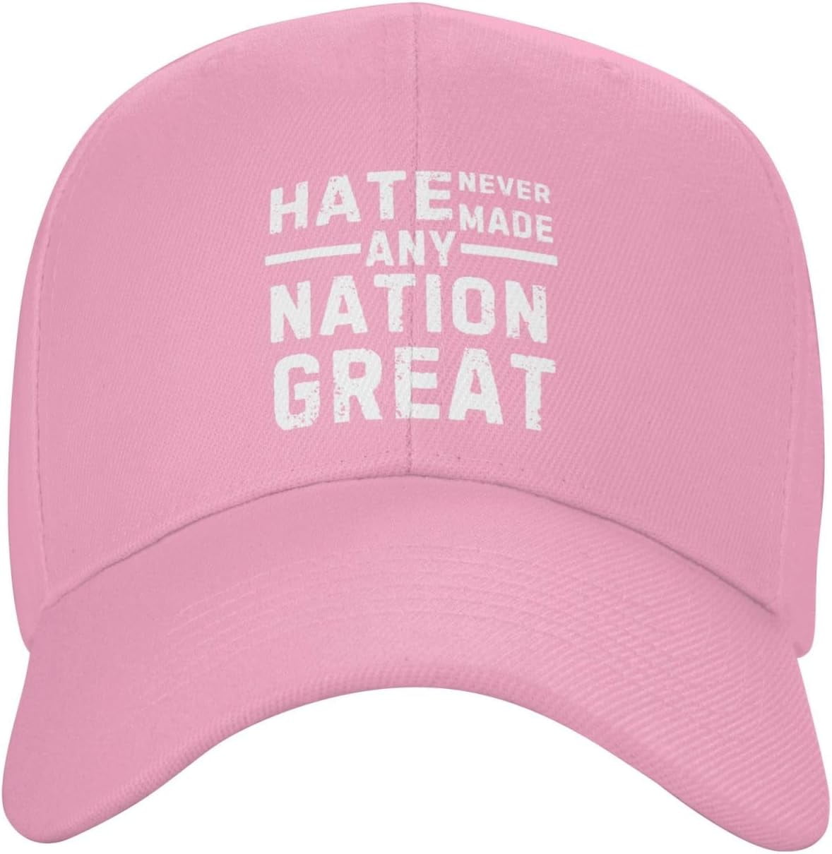 Hate Never Made Any Nation Great Hat Baseball Cap Dad Hats - Walmart.com