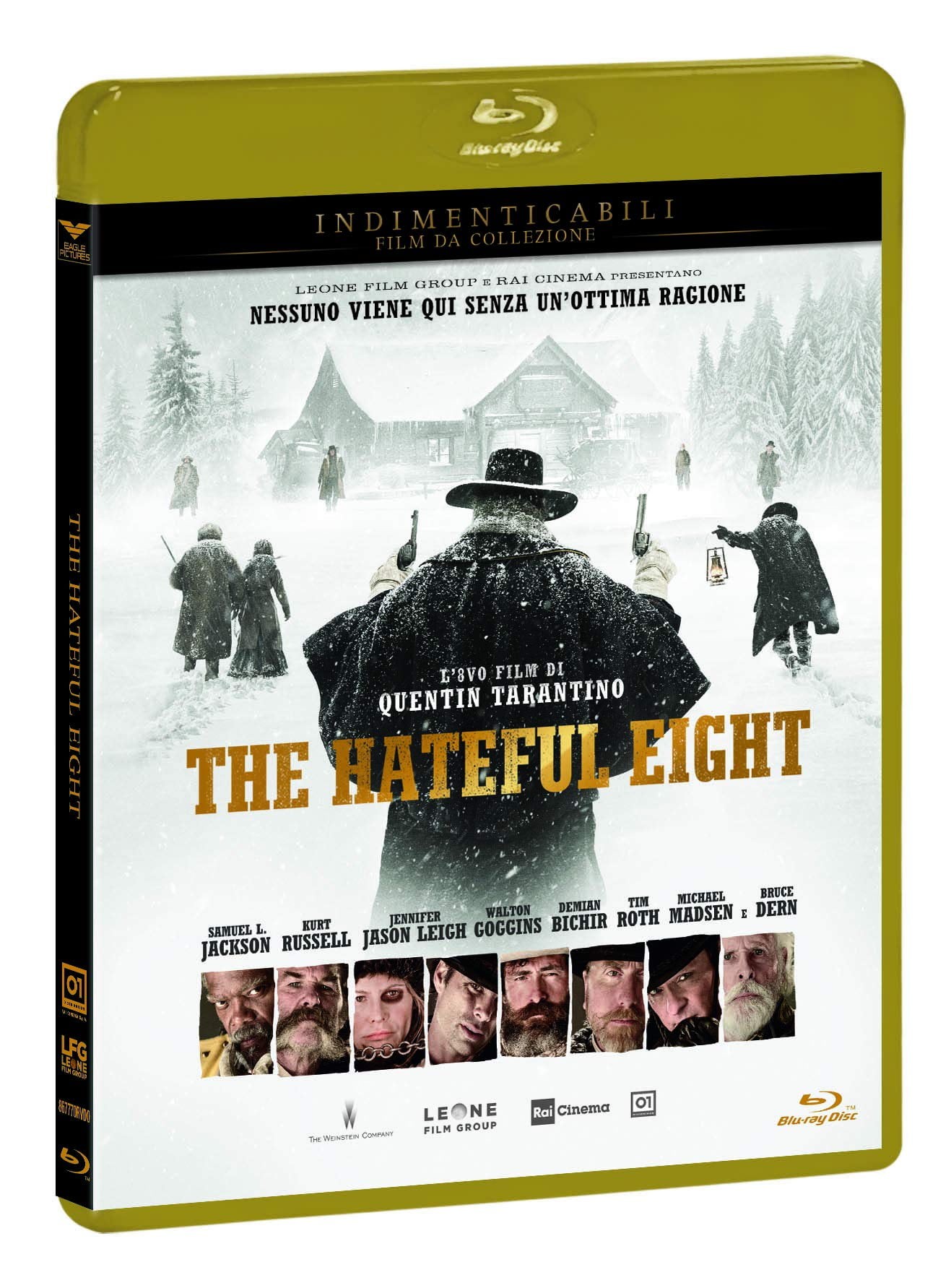 Hateful Eight (The) (Blu-ray) Kurt Russell Jennifer Jason Leigh Tim ...