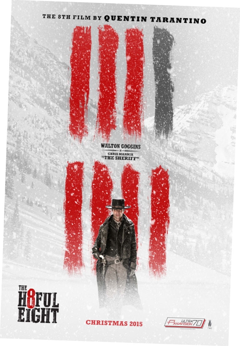 Hateful Eight The Movie Poster 12x16 Print on Metal Sign 12in x 16in ...