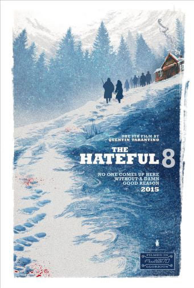 Hateful Eight The Movie Poster Metal Sign 8inx 12in Metal Print 8x12 ...