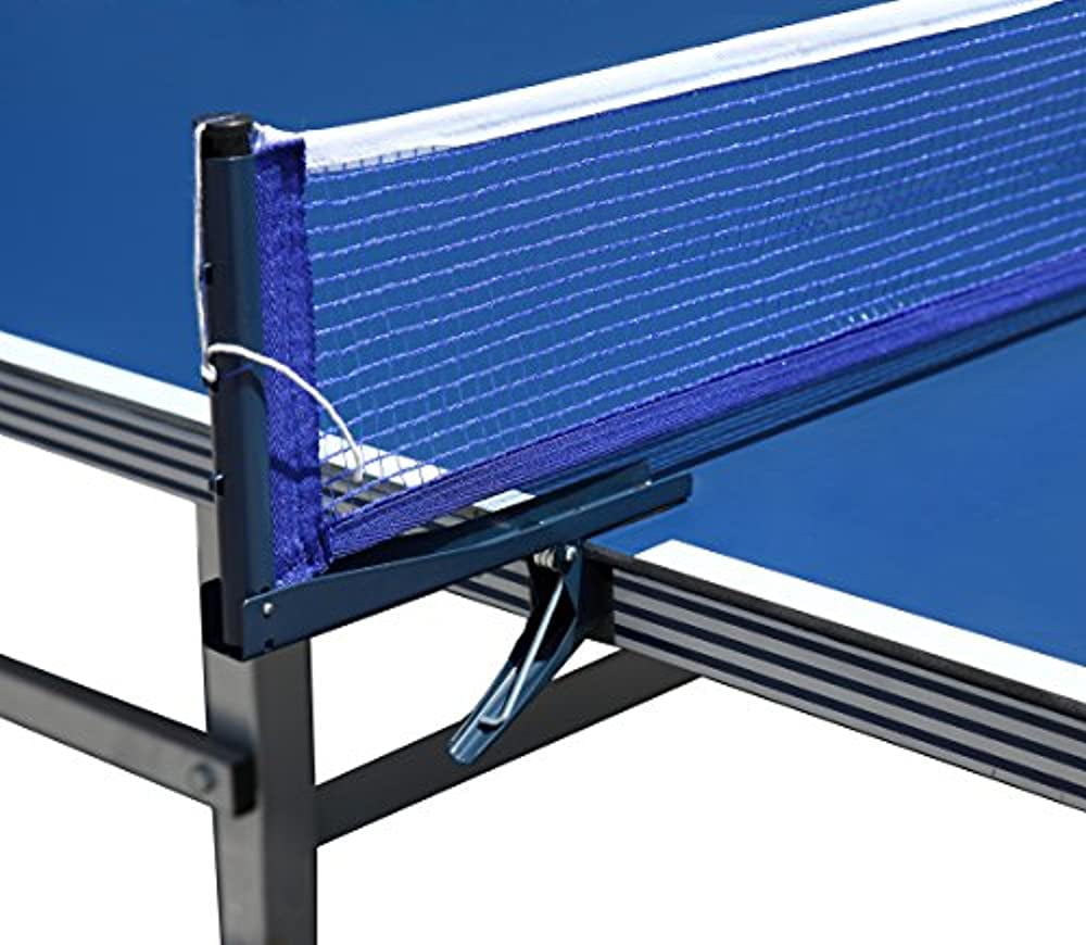 Hathaway 62-in W EZ Clamp Table Tennis Clip-on Post & Net Set, Blue ...