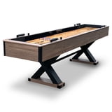 Hathaway, Shuffleboard Table, 9 Ft., Rustic Driftwood Finish - Walmart.com