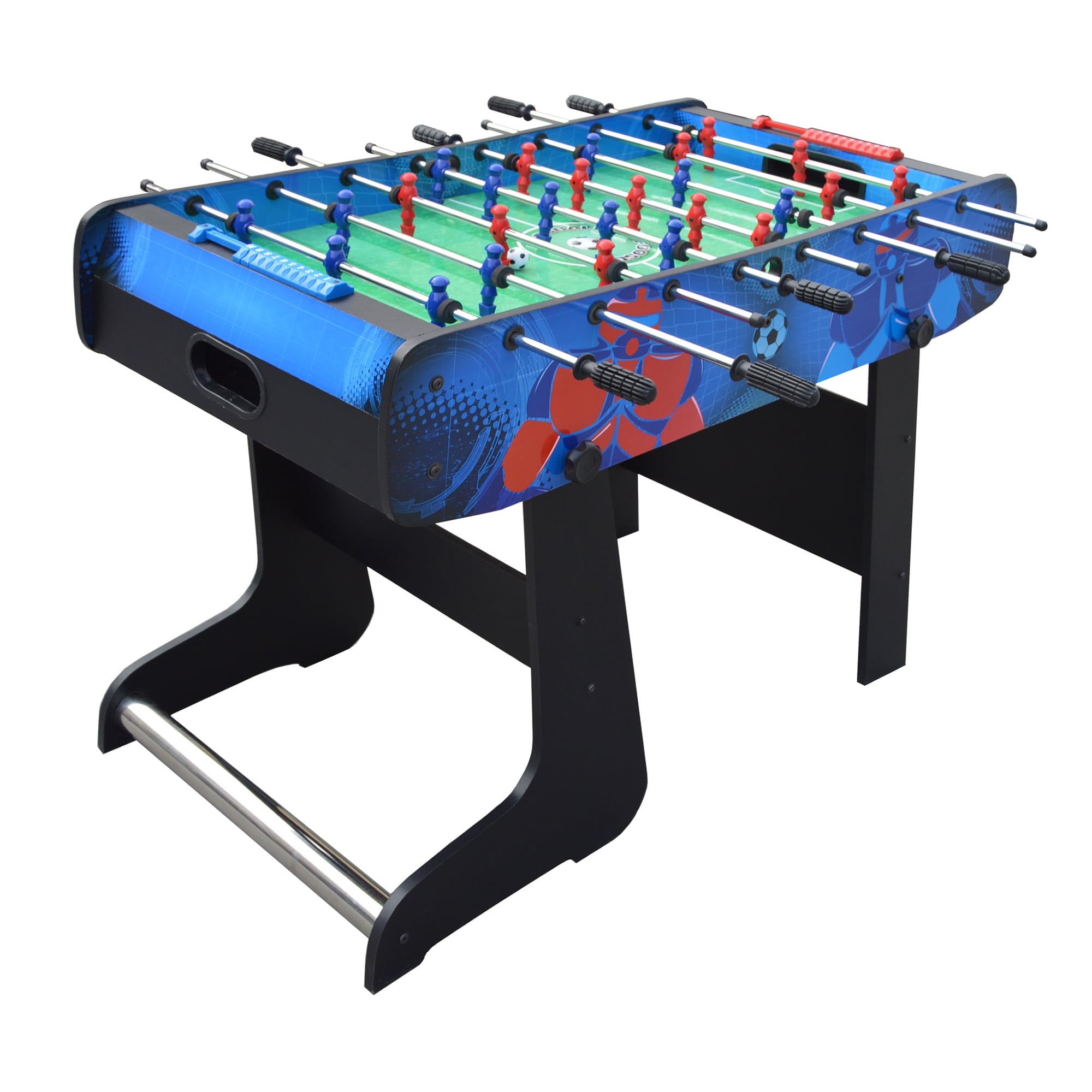Hathaway Gladiator 48-In Foosball Table for Kids with Easy Folding for ...