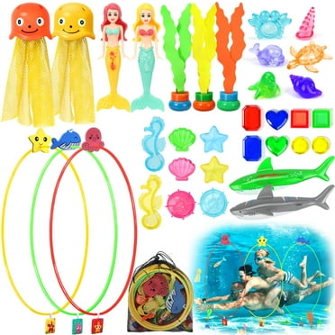 Melissa & Doug Sunny Patch Dolphin and Shark Kickboards, Learn-to-Swim ...