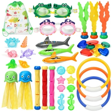 Melissa & Doug Sunny Patch Dolphin and Shark Kickboards, Learn-to-Swim ...