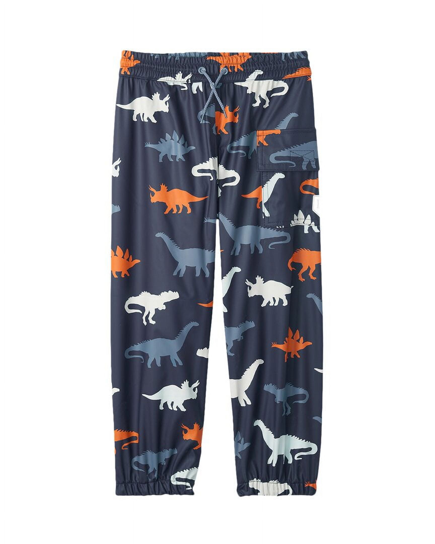 Hatley girls Dino Silhouettes Color Changing Splash Pant, 8 - Walmart.com