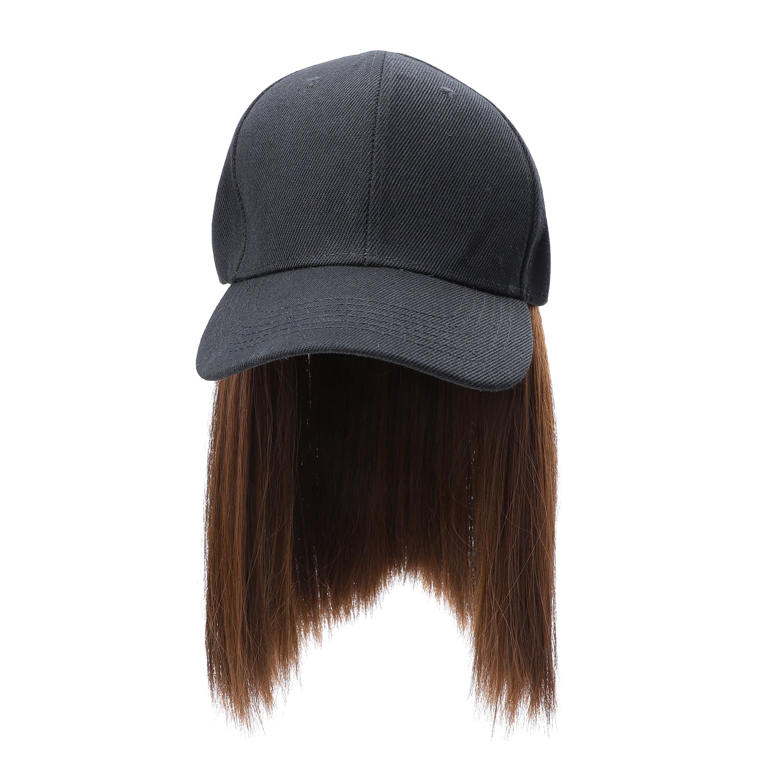 Hats Hair Jewelry Accessory One-Piece Wig Extension Clavicle Cap ...