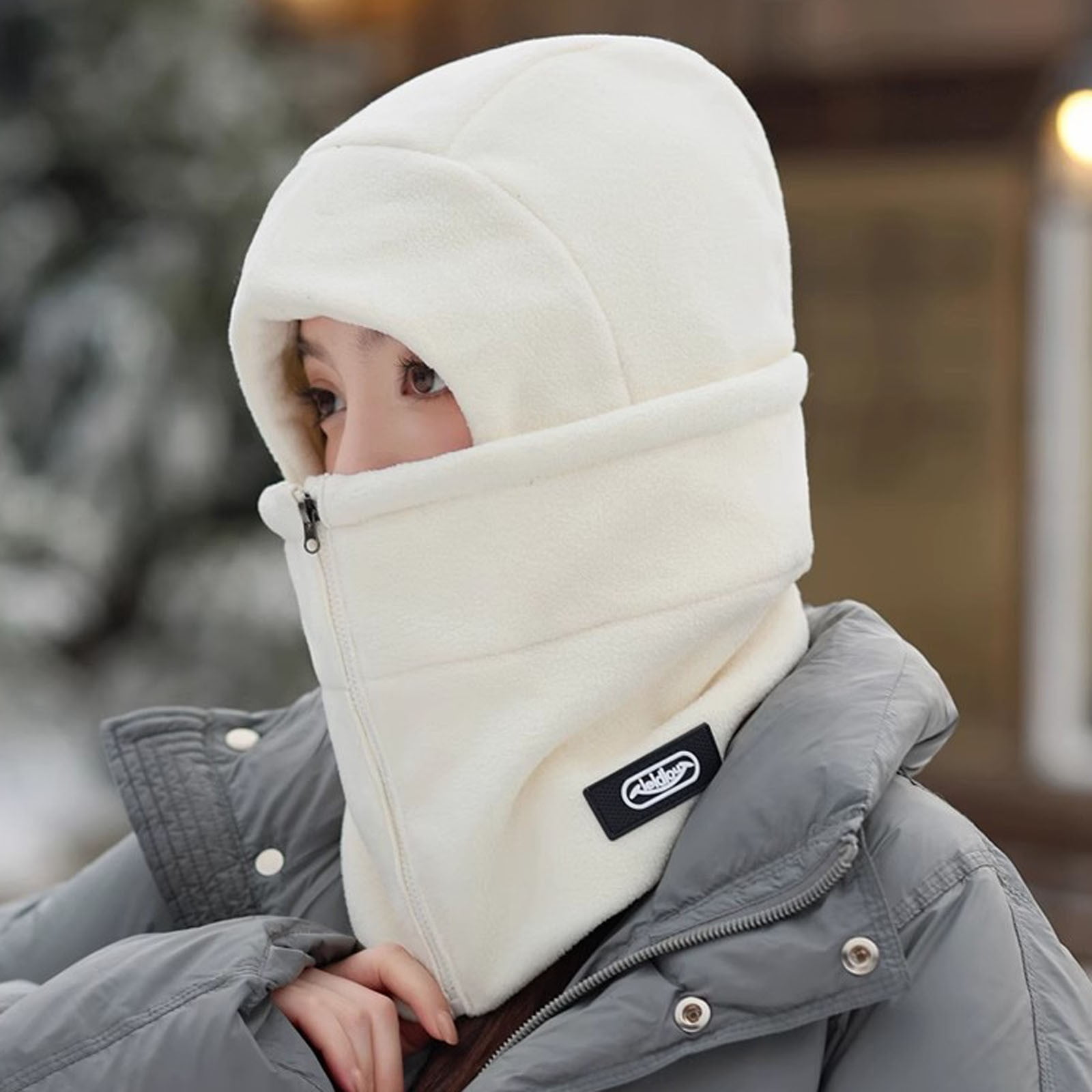 Hats For Men And Women The Same Type Of Autumn And Winter Cycling Warm Bike Riding Face One Head ...