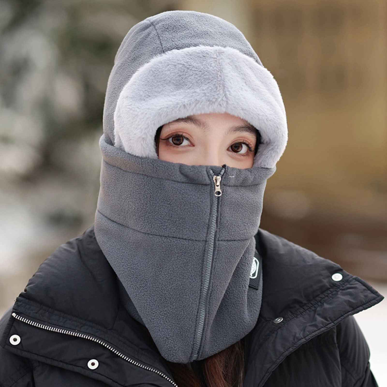 Hats For Men And Women The Same Type Of Autumn And Winter Cycling Warm ...
