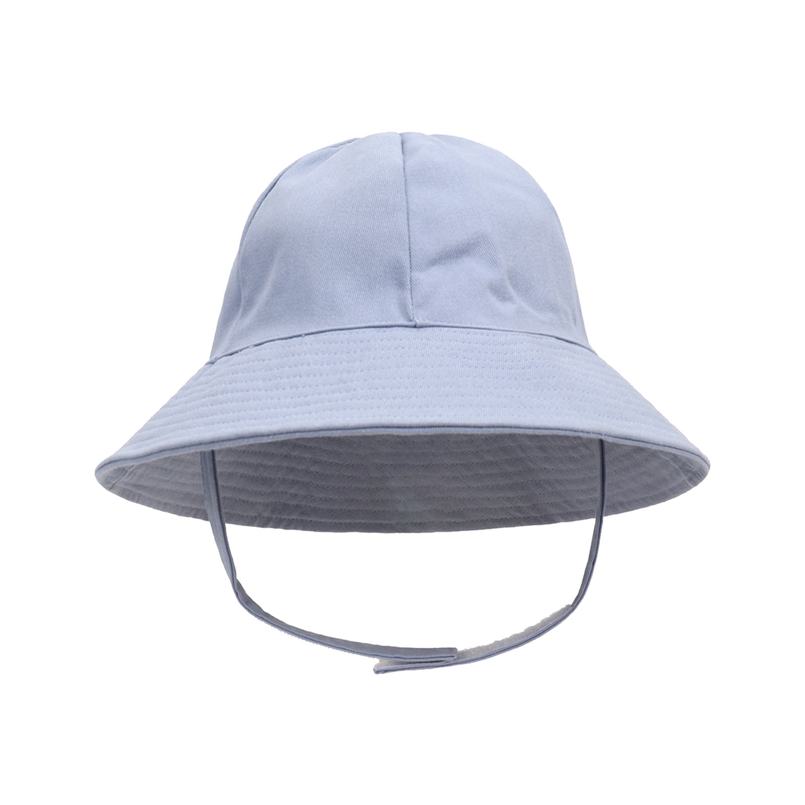 Hats Toddler Kids Solid Beach Hat Wide Brim Outdoor Play Bucket Hat ...