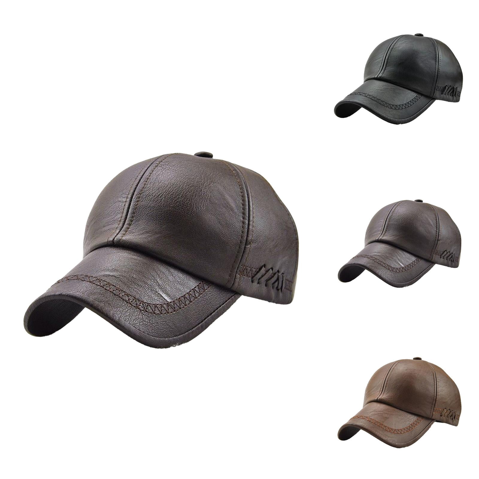 Hats for Men Vintage Fedora Hat Autumn Winter Baseball Cap Style ...