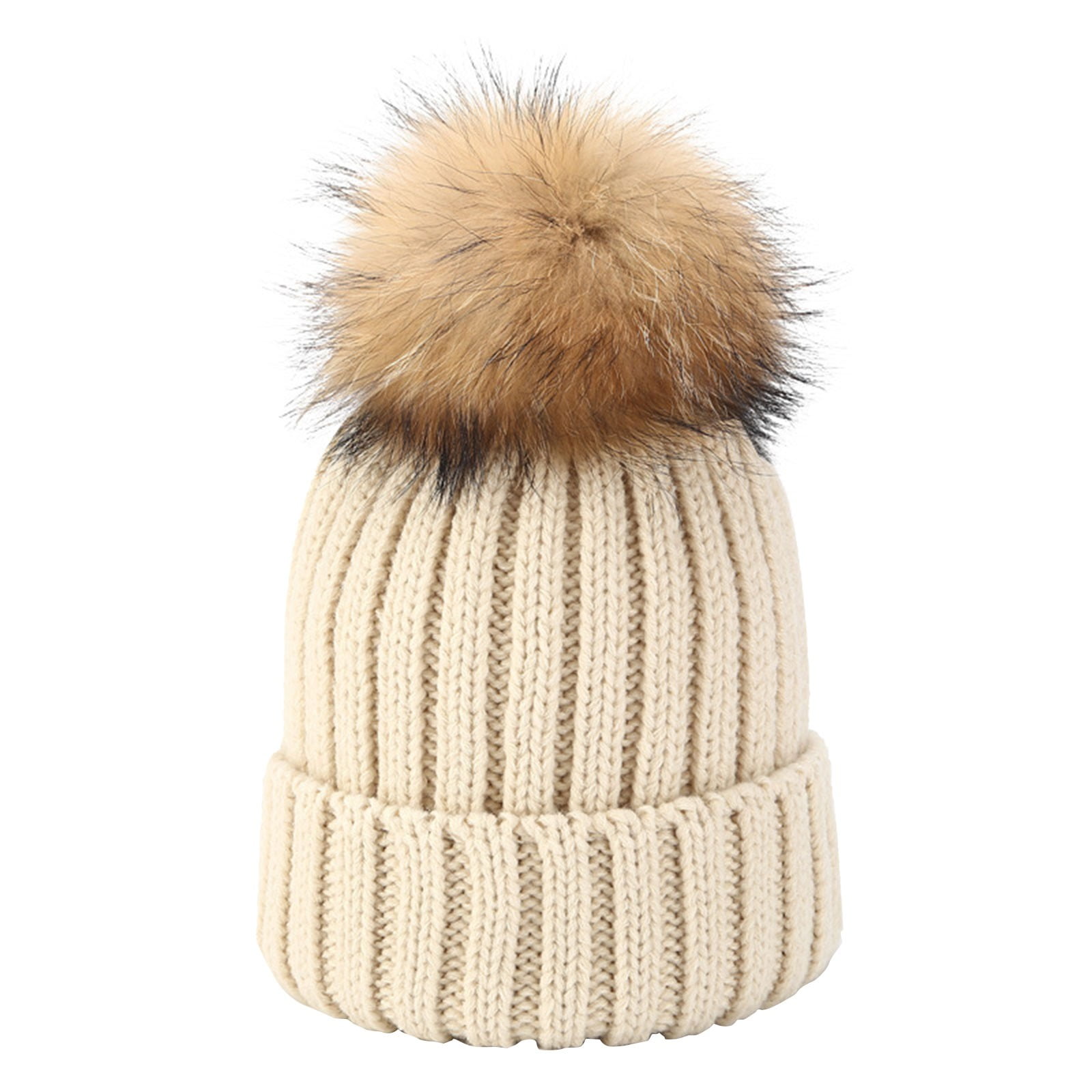 Hats for Women Winter Hats Autumn And Winter Knitted Hat Color Warm And ...