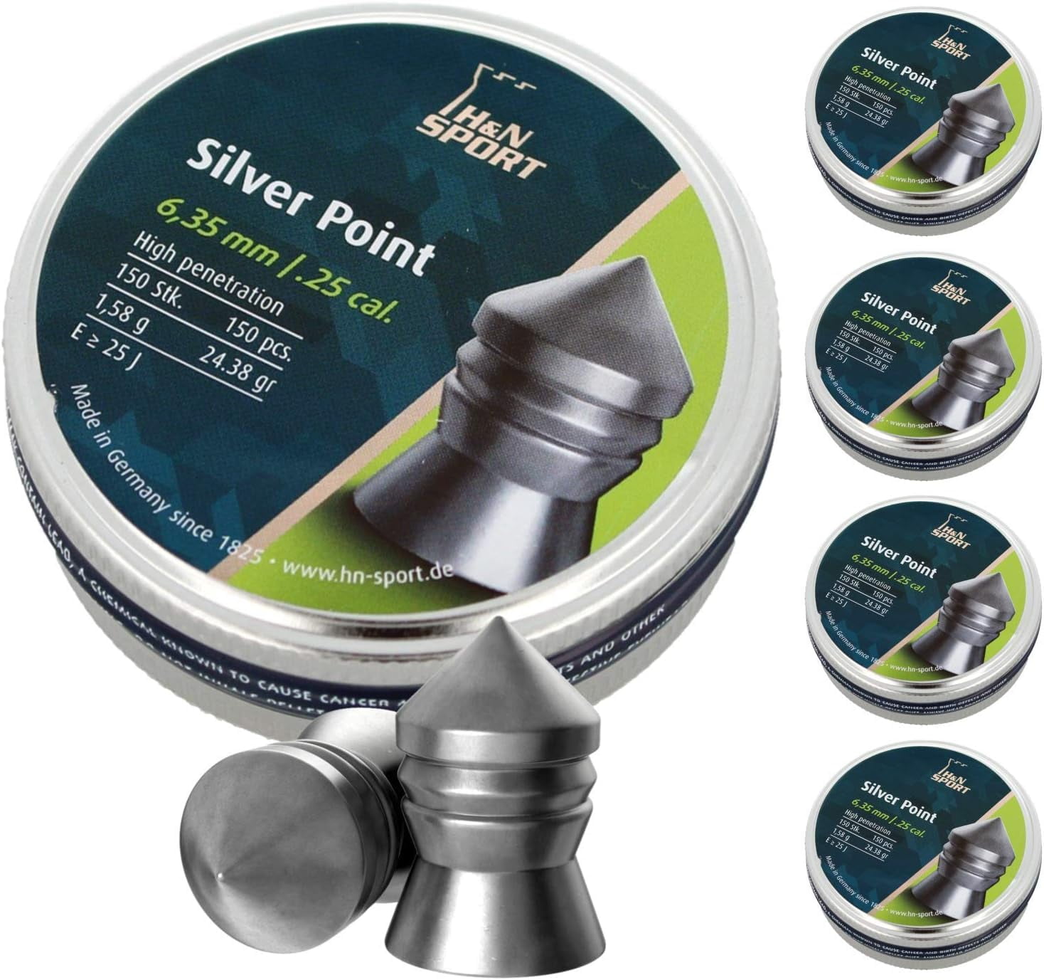 Hatsan H&N Haendler & Natermann Extreme Penetration .25 Caliber Air ...