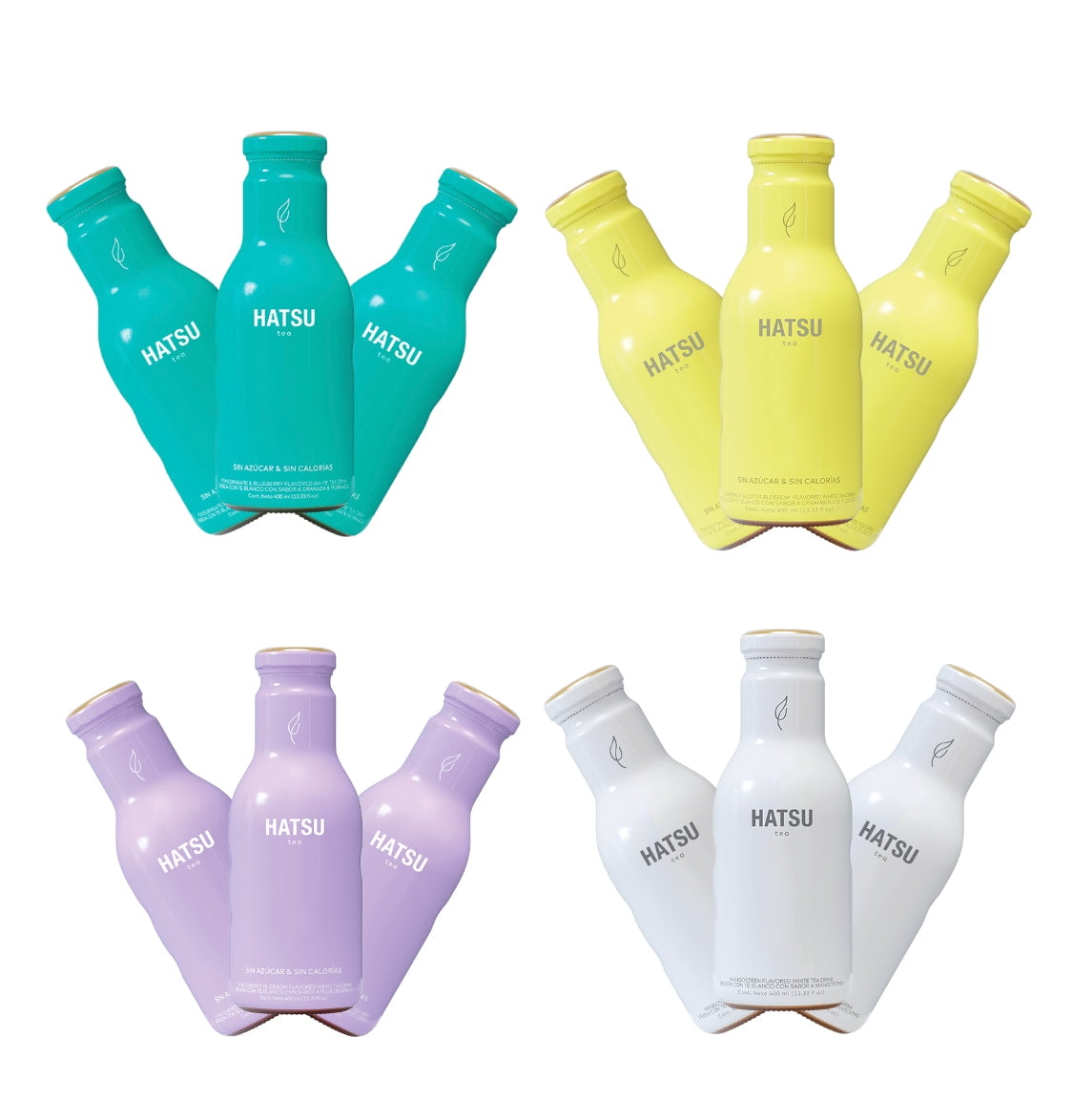 Hatsu Flavored Teas, Drink made with natural extract,no artifitial ...