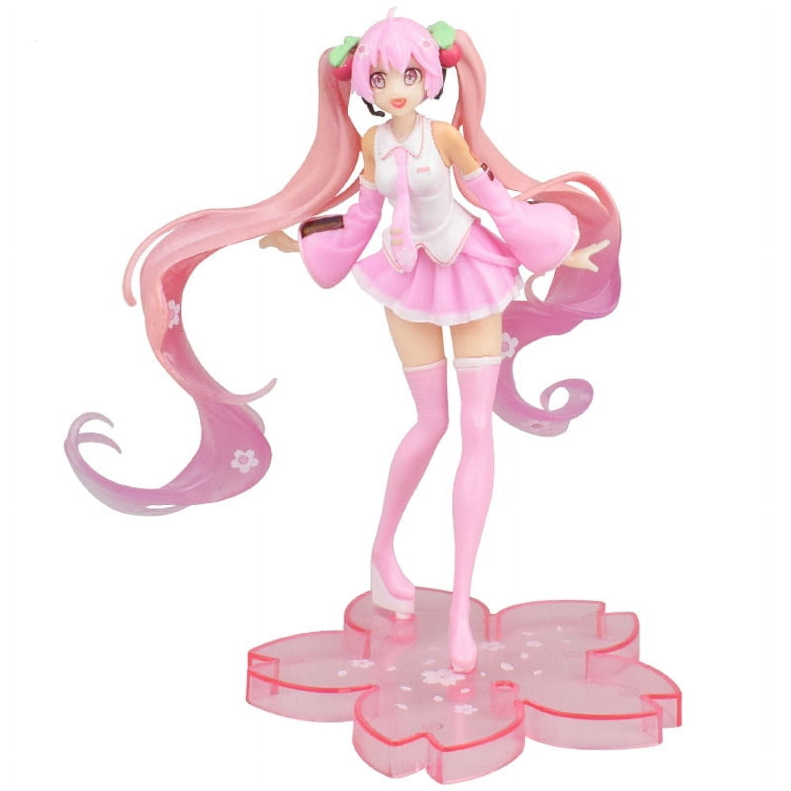 Hatsune Miku Anime Doll Pink Sakura Hatsune PVC Action Doll Sonoko ...