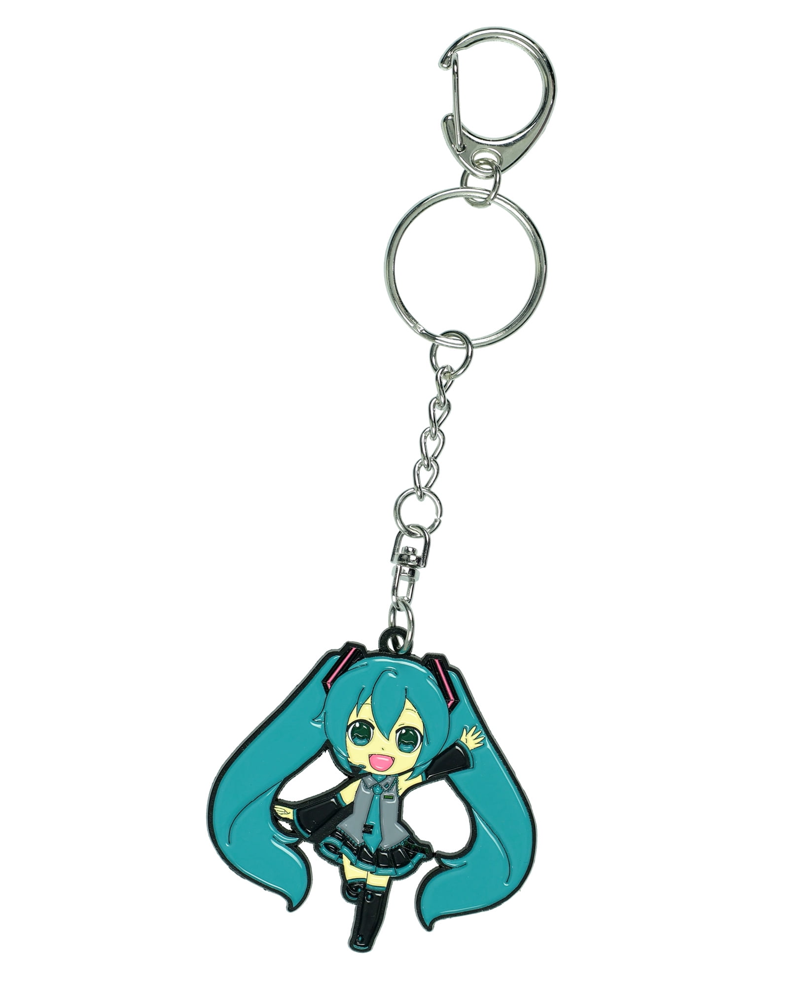 Hatsune Miku Anime Keychain – 4 Inch Alloy Pendant with Coated Enamel ...