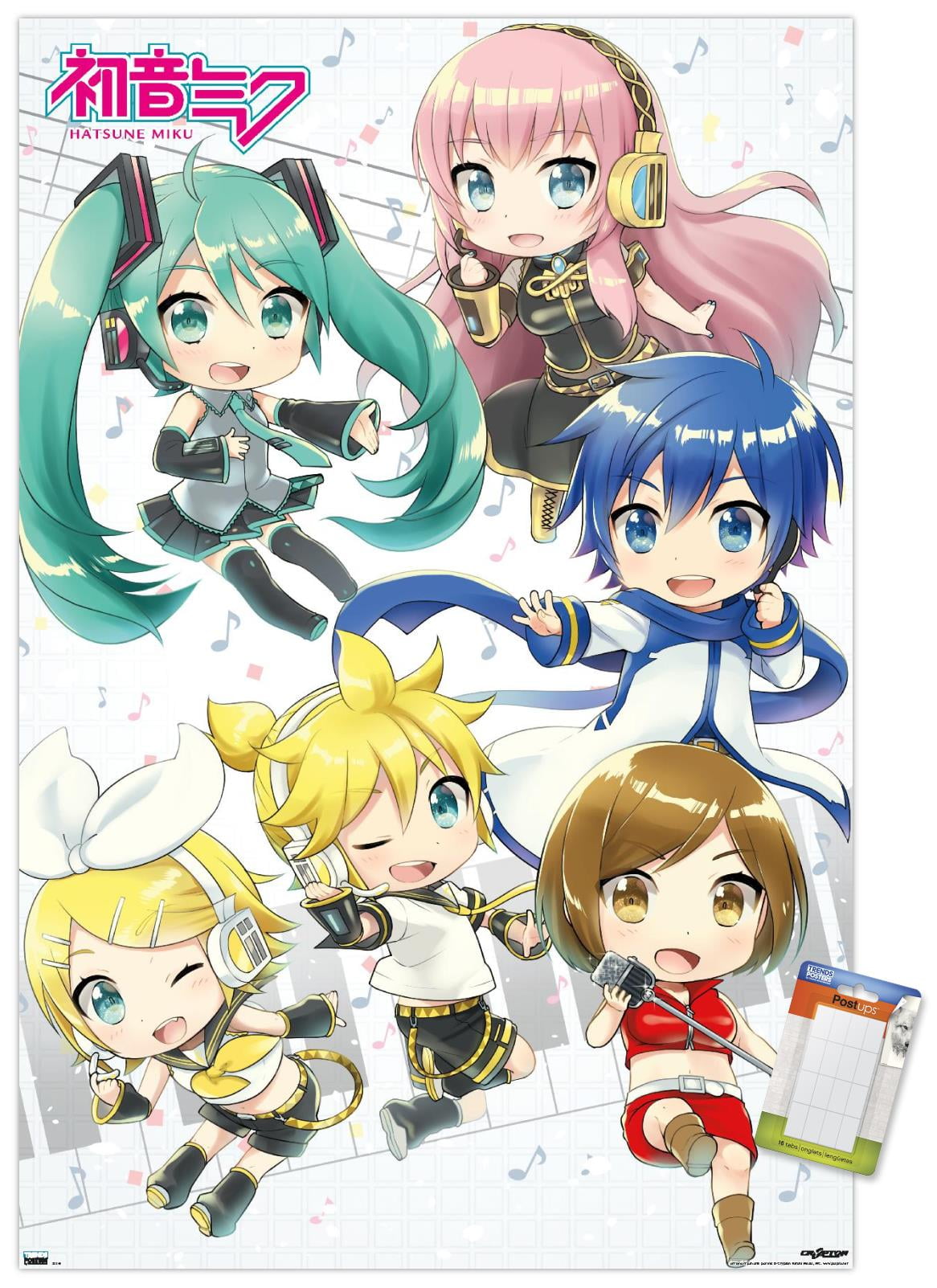 Vocaloid Miku And Rin Chibi
