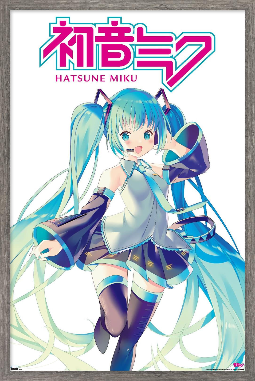 Hatsune Miku - Hatsune Miku Feature Series Wall Poster, 14.725" x 22. ...