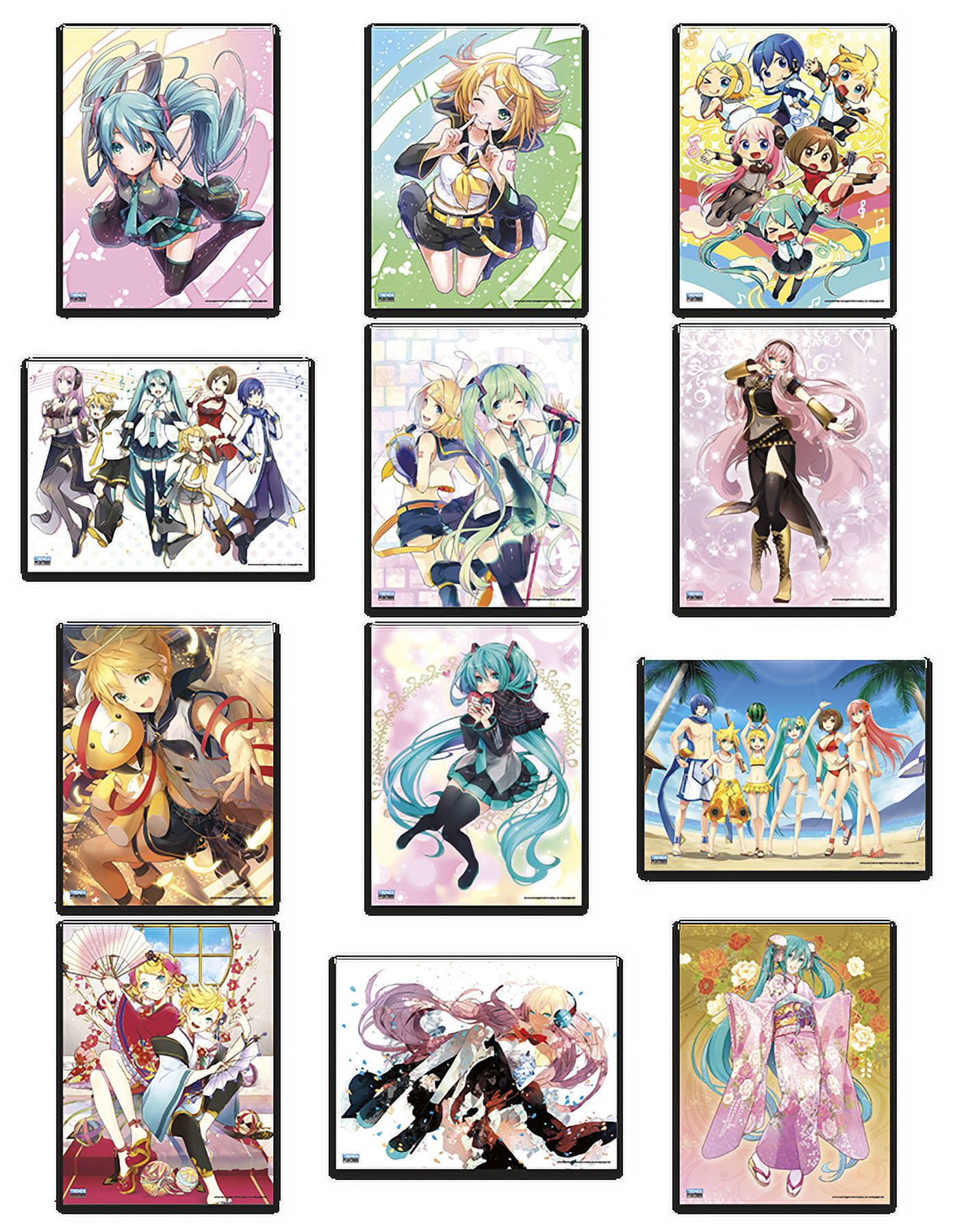 Hatsune Miku Poster Book Poster Book, - Walmart.com