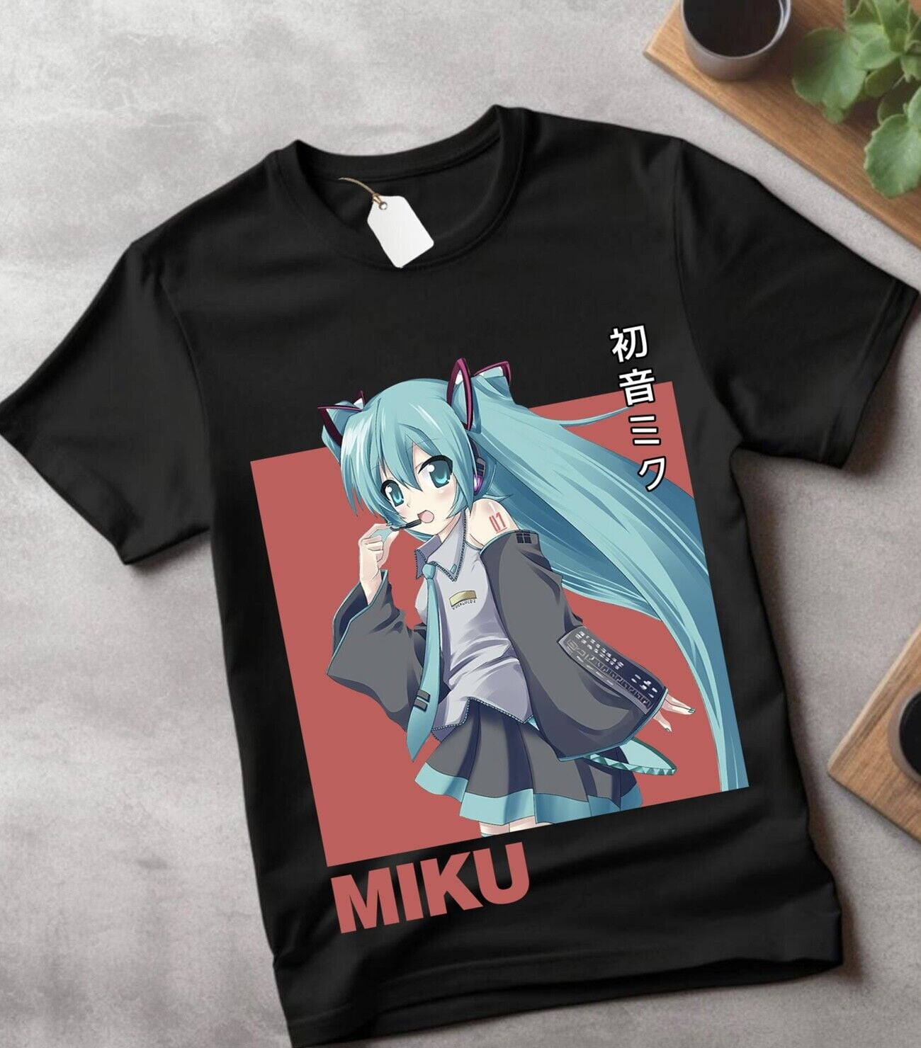 Hatsune Miku Shirt Anime Girl Kawaii Project Diva Vocaloid Shirt ...